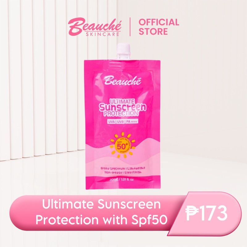 Beauche Ultimate Sunscreen Spf50 30g | Shopee Philippines