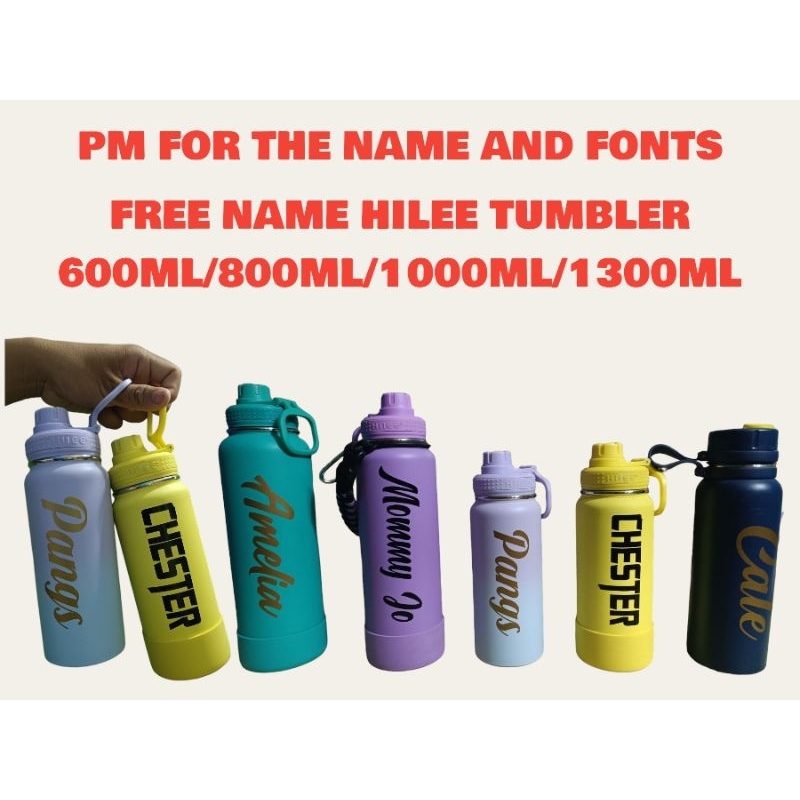 800ml/1000ml Hilee Flask Vacuum Insulated Thermos Stainless Large ...