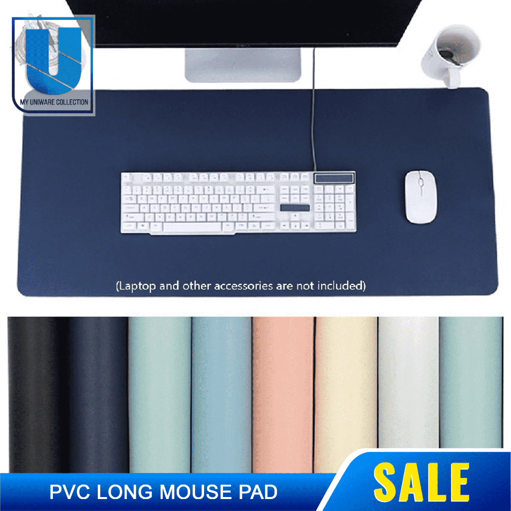 Double - Side PU Leather Desk Pad, Waterproof Mouse Keyboard Pad ...