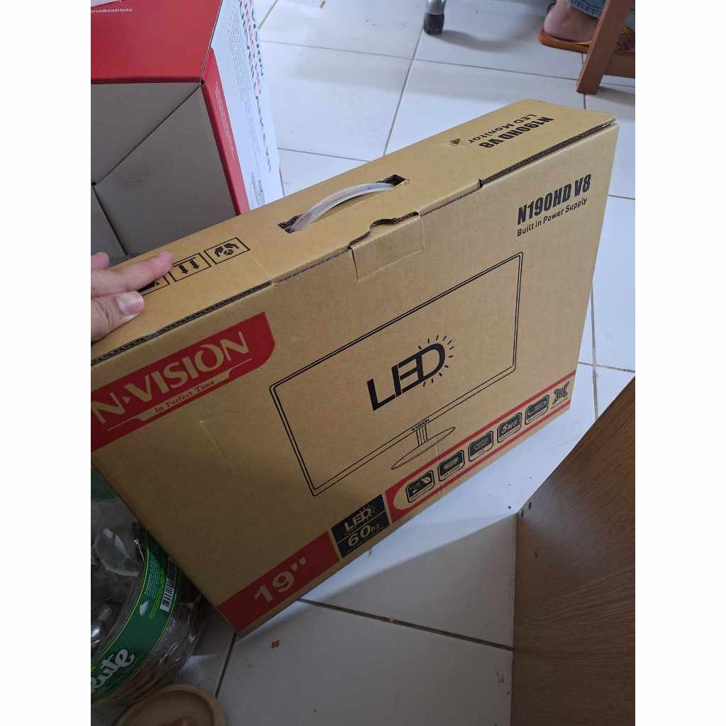 NVISION N190V8 19" LED MONITOR BRANDNEW 1 YEAR WARRANTY | Shopee ...