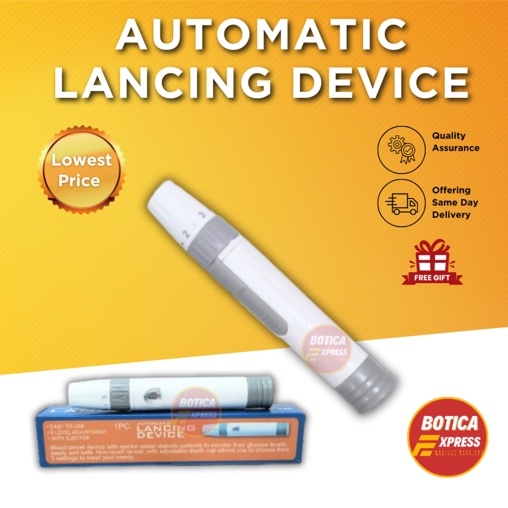 Topcare Automatic Lancing Device | Shopee Philippines