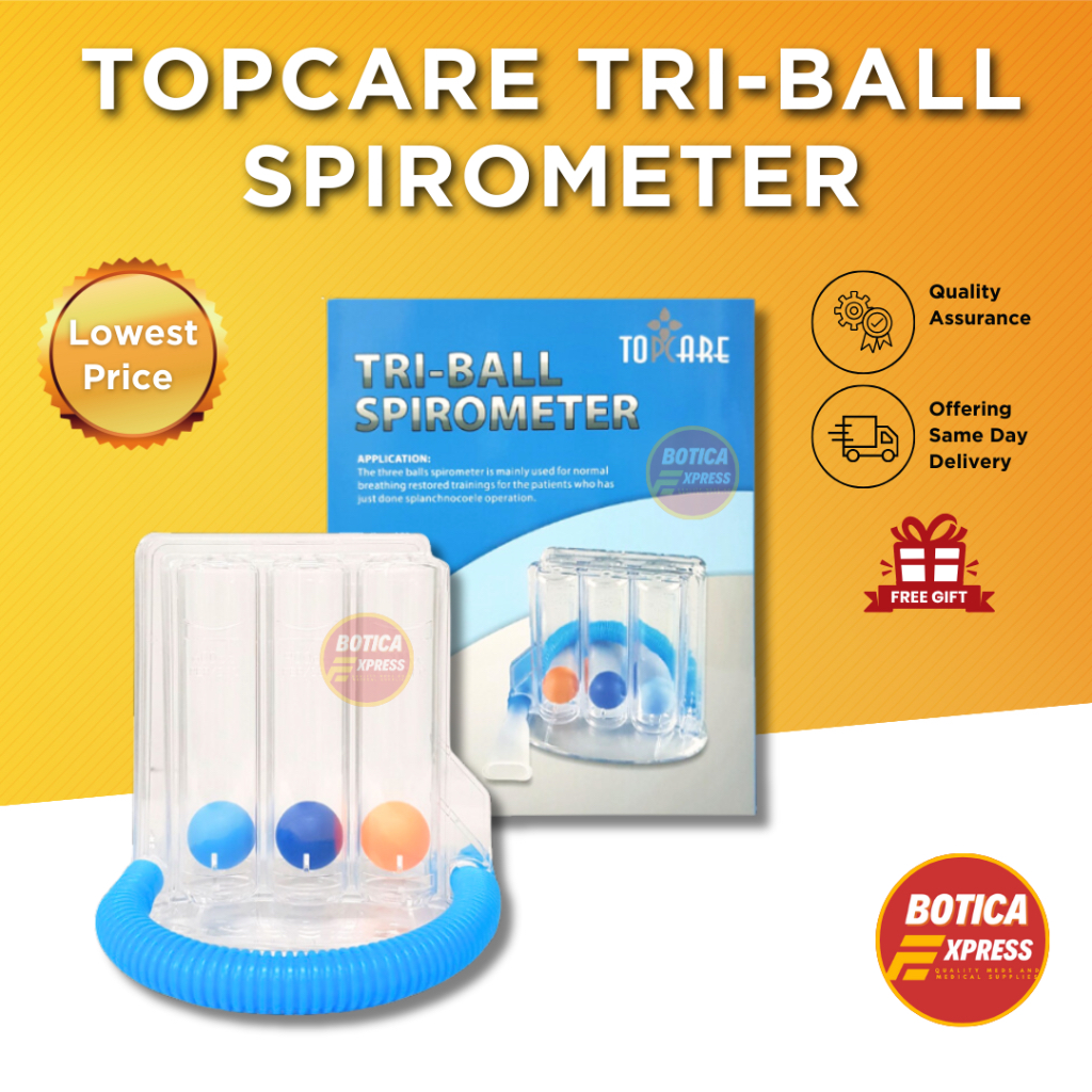Spiro Ball/Incentive Spirometer (Tri-Ball) | Shopee Philippines