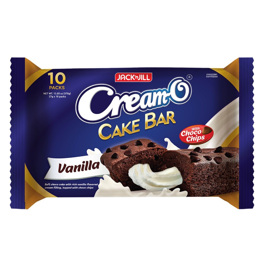 Cream-O Cake Bar Vanilla (37g x 10) | Shopee Philippines