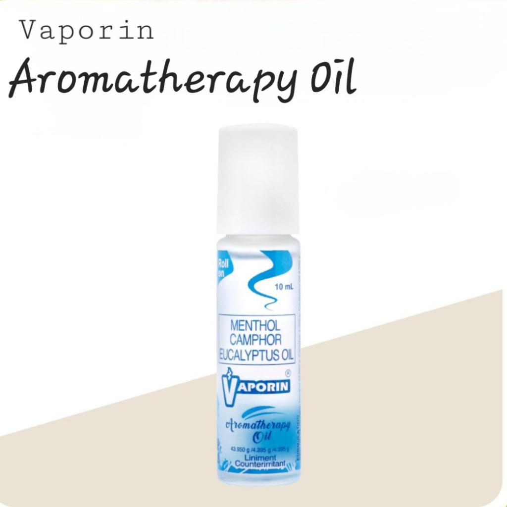 Vaporin Refreshing Oil Roll-on (Aromatherapy Oil) 10ml | Shopee Philippines