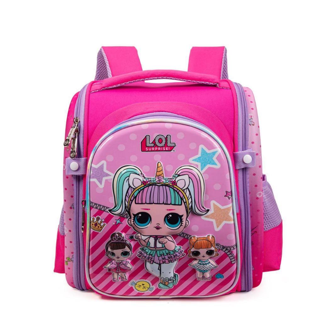 Korean Bags Kids Backpack Boy Girl Cartoon Character School Backpack ...