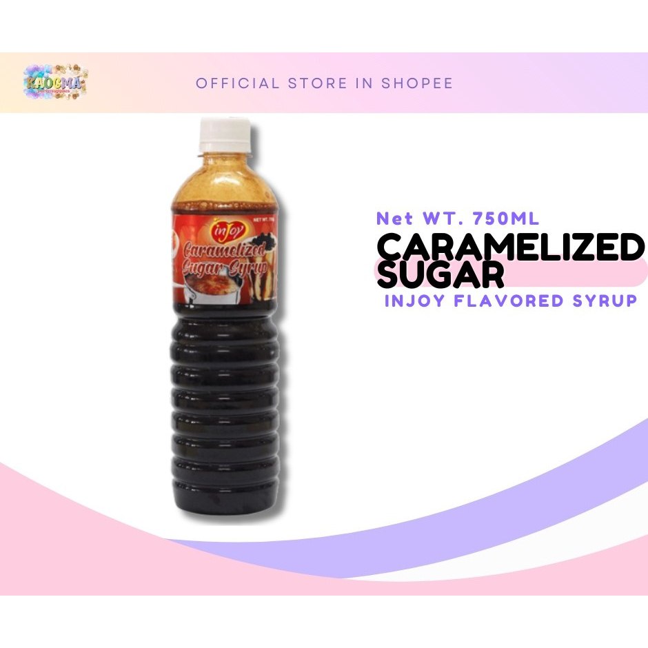 Caramel Sugar Syrup 750ml - INJOY | Shopee Philippines