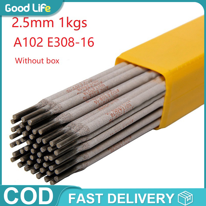 Welding rod stainless steel A102/nss 308/3042.0mm 2.5mm (3/32") 1kg (No box) | Shopee Philippines