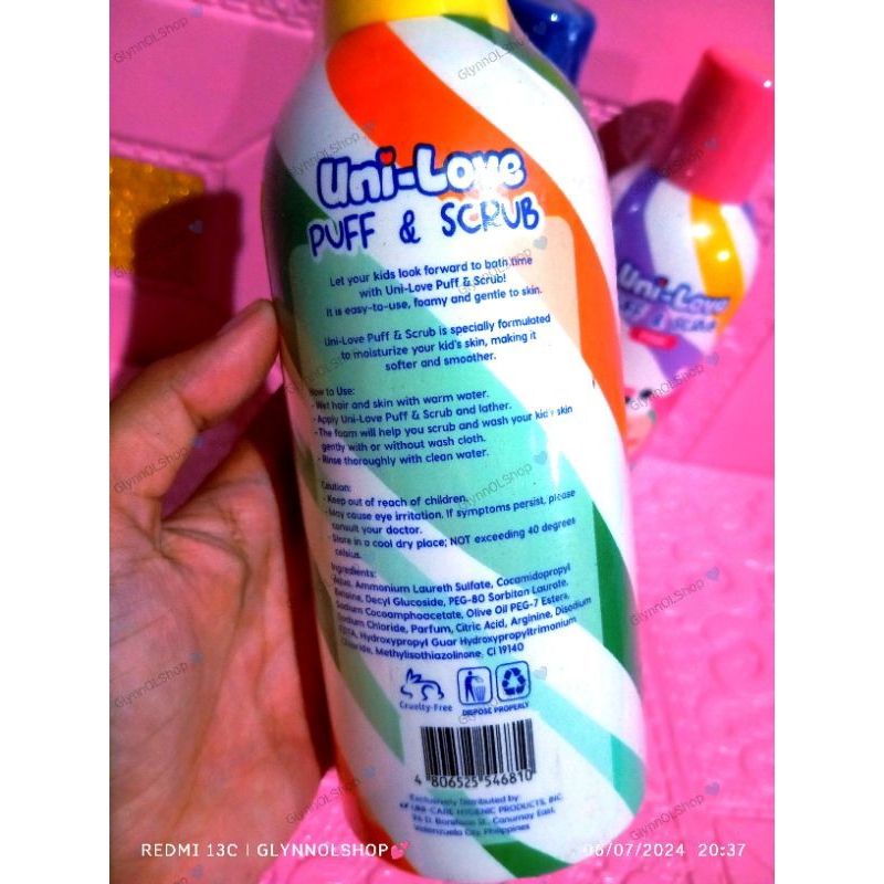 (Bundle) Unilove Puff and scrub (3 pcs) | Shopee Philippines