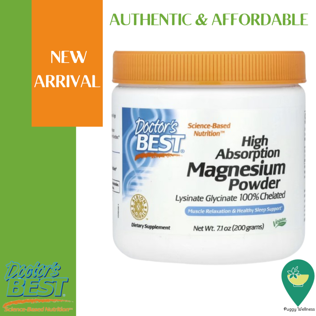 Doctor's Best, High Absorption Magnesium Powder, 7.1 oz (200 g ...