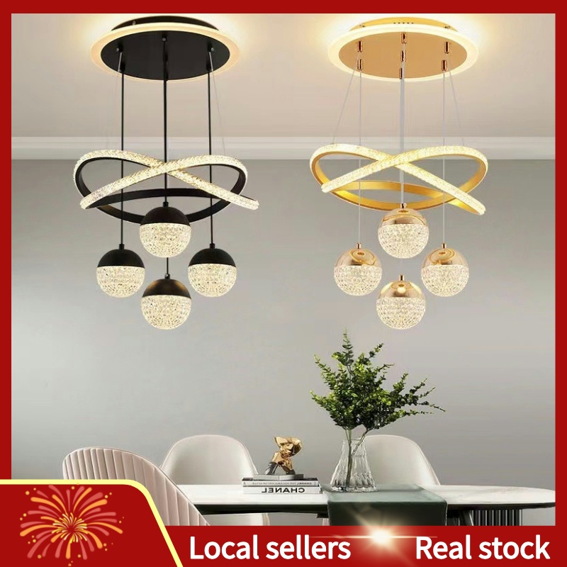 Led Chandelier for Dining Room Simple Pandent Lights Nordic Chandelier ...