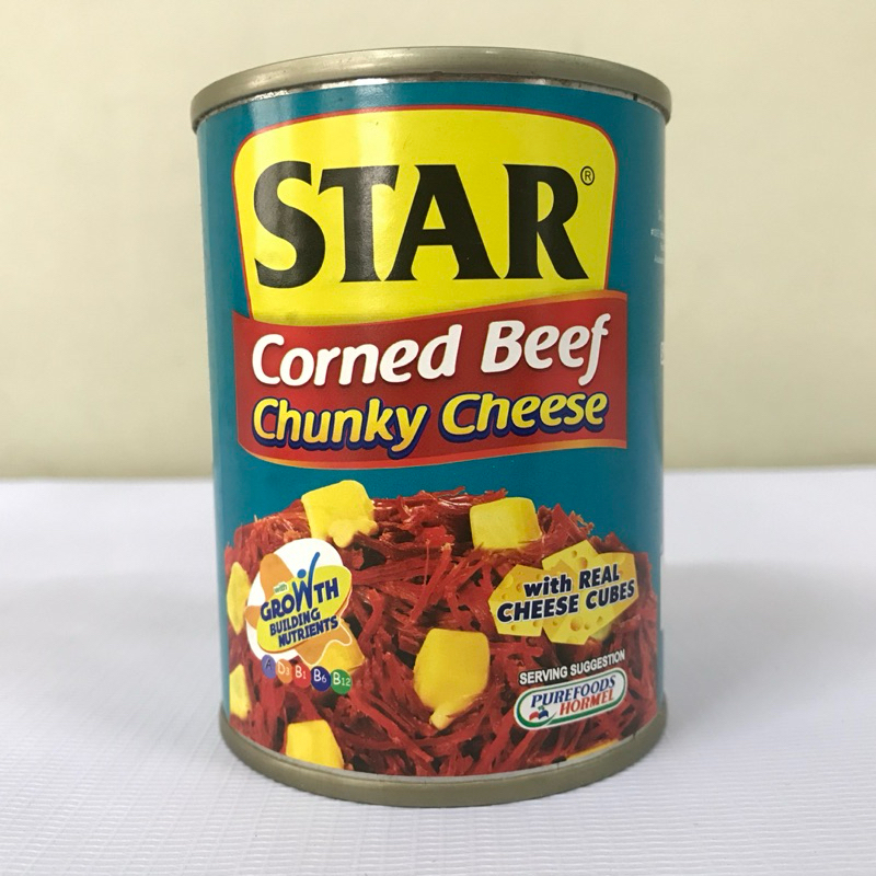 Chunky Cheese Corned Beef Star Purefoods 260gm | Shopee Philippines