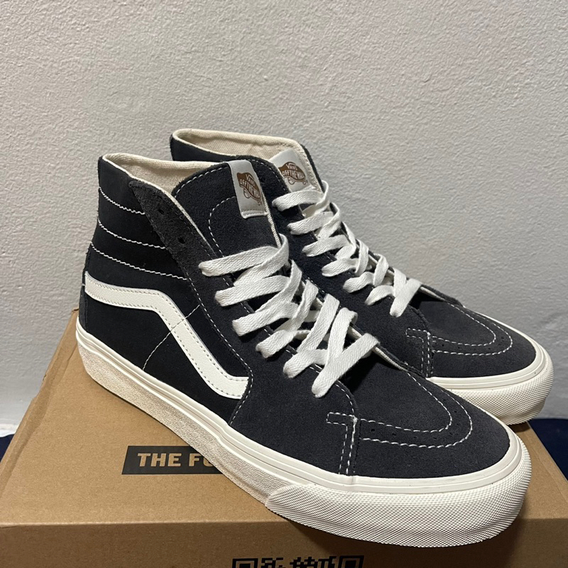 Sk8-Hi Tapered Raven/Marshmallow | Shopee Philippines