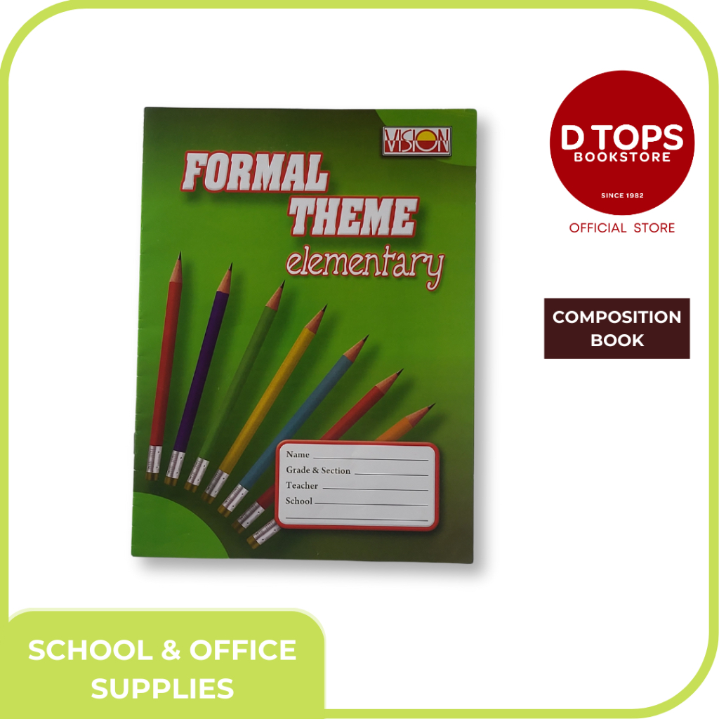 VISION Formal Theme Elementary | Shopee Philippines
