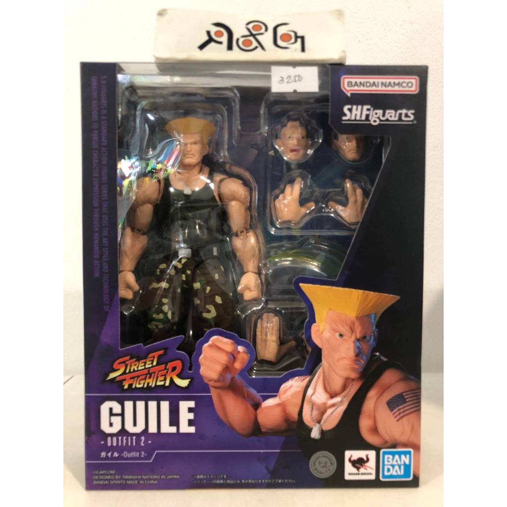 Bandai Spirits Street Fighter S.H.Figuarts Guile (Outfit 2 Ver.) figure ...
