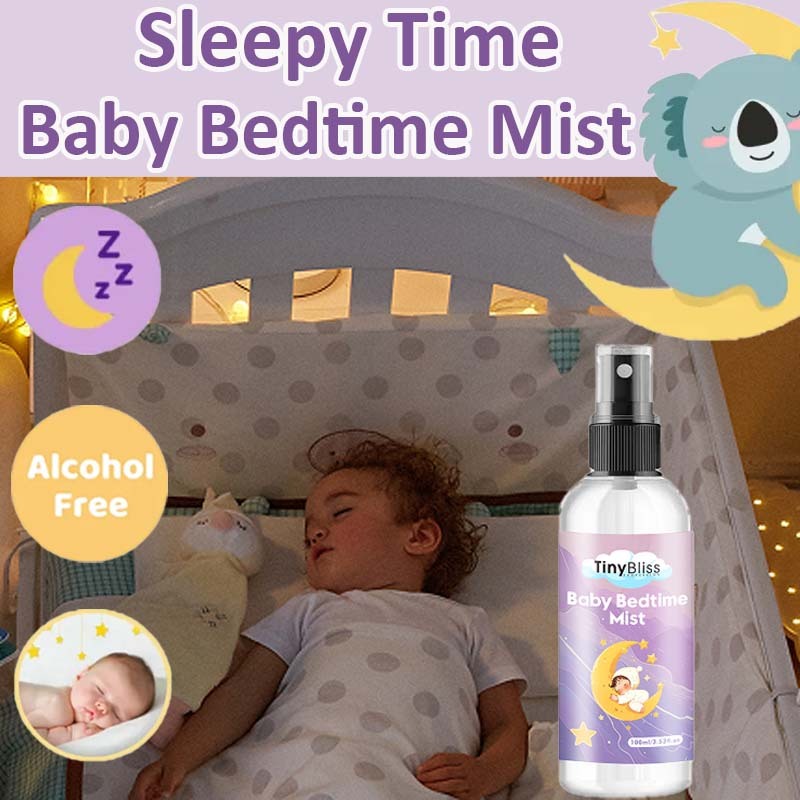 TinyBliss Sleepy Nights Baby Bedtime Mist Fabric Spray 100ml | Shopee ...