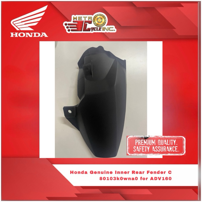 Honda Genuine Inner Rear Fender C 80103k0wna0 for ADV160 | Shopee ...