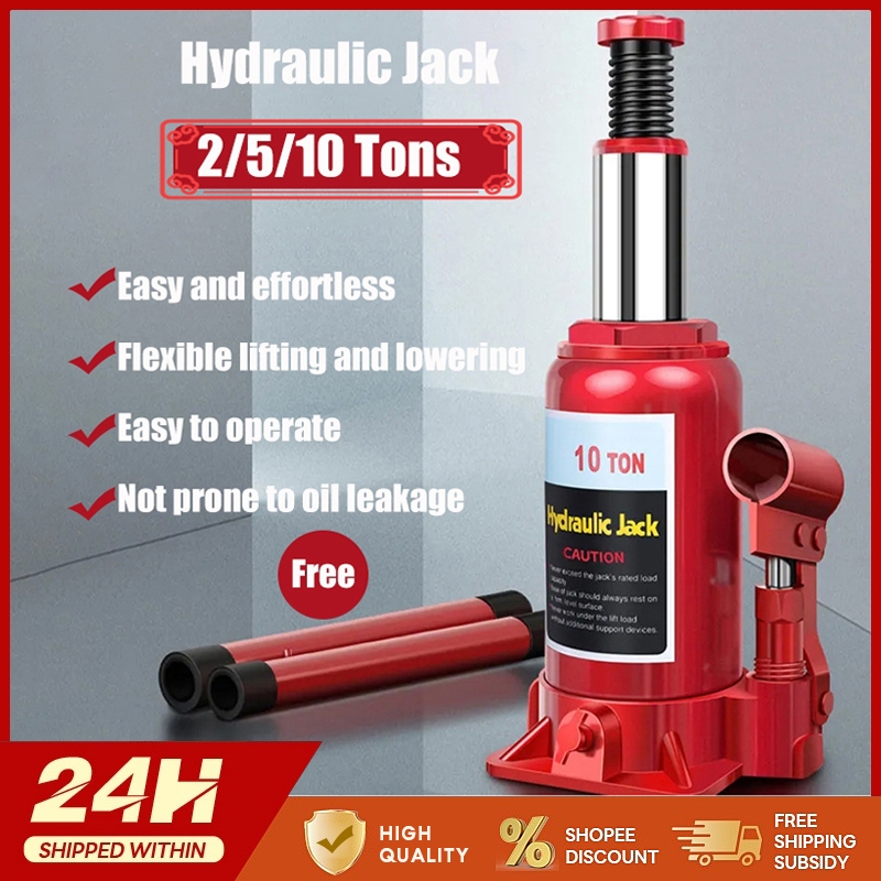 Car Hydraulic Jack 2 5 10 Tons Horizontal Jack Hydraulic Extra Heavy ...