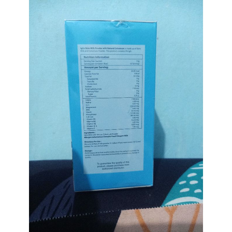 Oral Immunoglobulin (IgCo) | Shopee Philippines