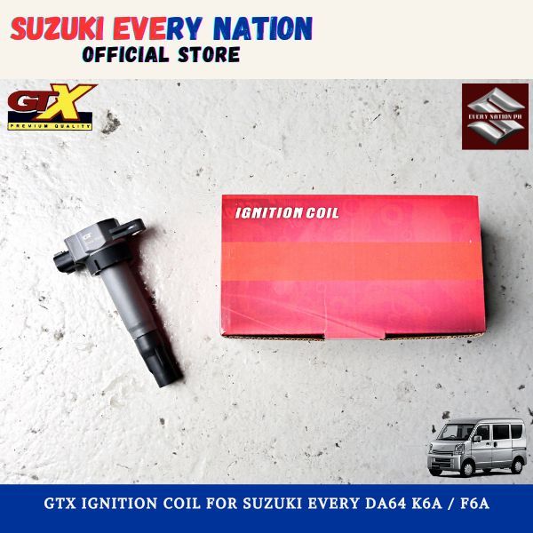 SUZUKI NATION GTX Ignition Coil For Suzuki Every DA64 K6A / F6A (33400-76G00) | Shopee Philippines