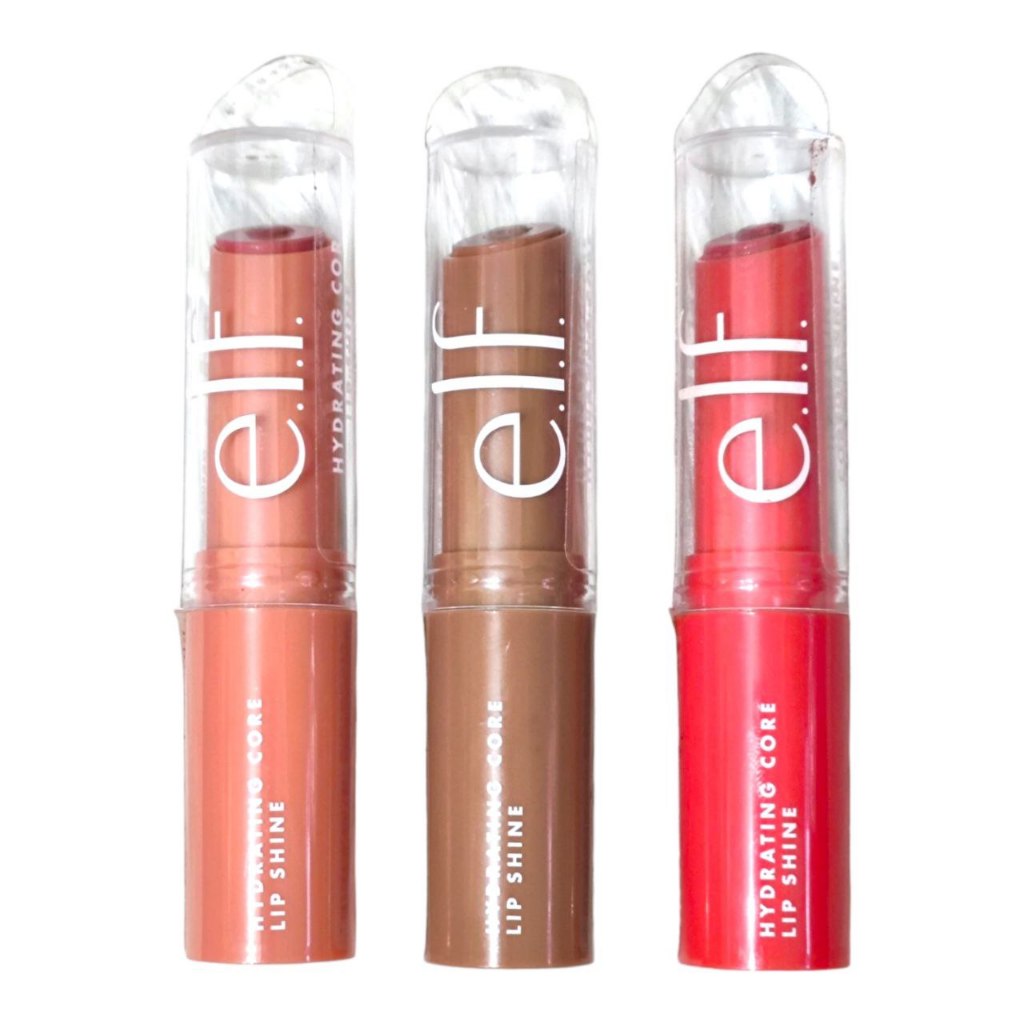 ELF Hydrating Core Lip Shine, Conditioning & Nourishing Lip Balm, Sheer ...
