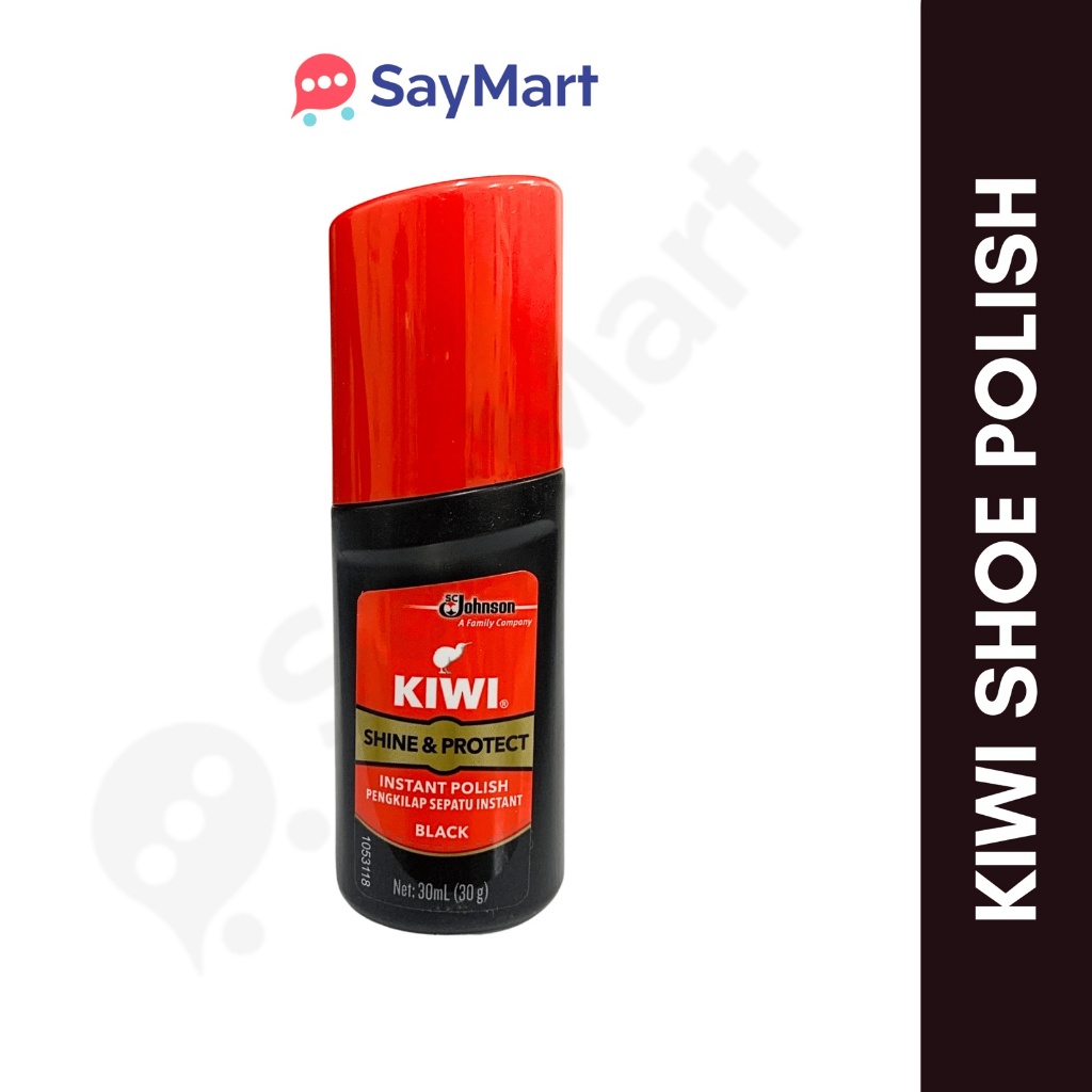 KIWI SHINE & PROTECT BLACK 30ML | Shopee Philippines