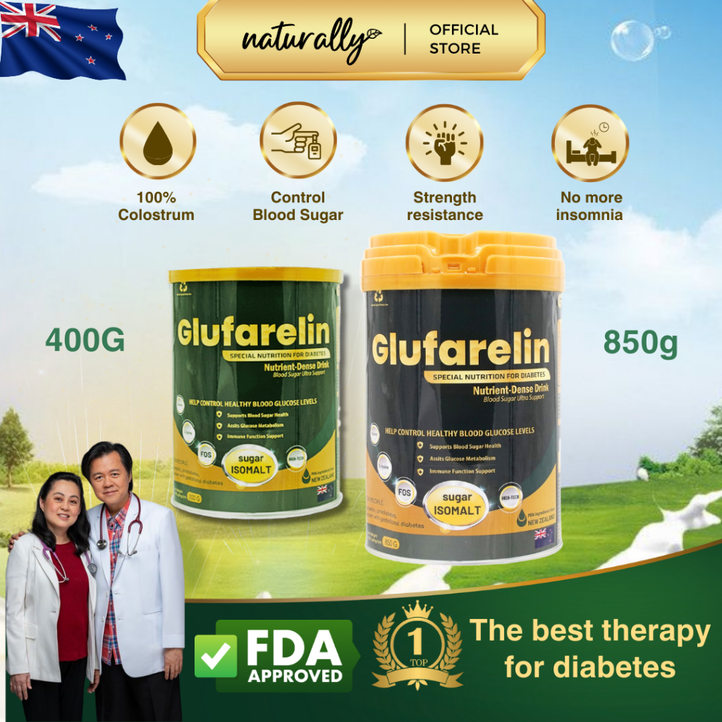 [LEGIT] Glufarelin Gold Milk For Diabetic Diabetes Support Help Control ...