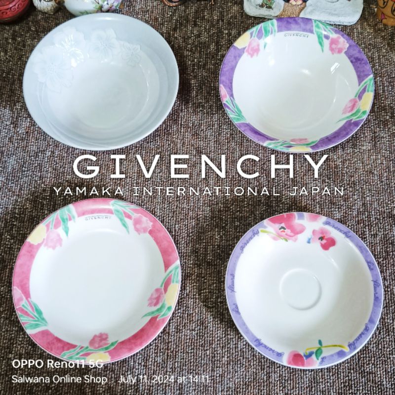 GIVENCHY PARIS YAMAKA INTERNATIONAL JAPAN BOWL / SAUCER • SOLD PER ...