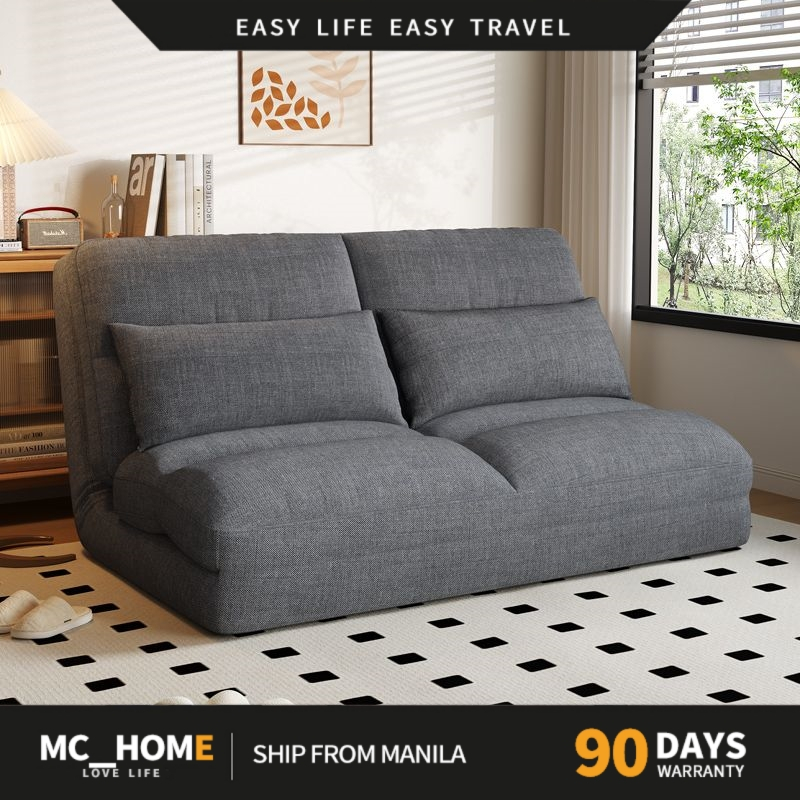 MC&HOME Sofa Bed 150CM Tatami Bedroom 2 People Dual Purpse Foldable ...