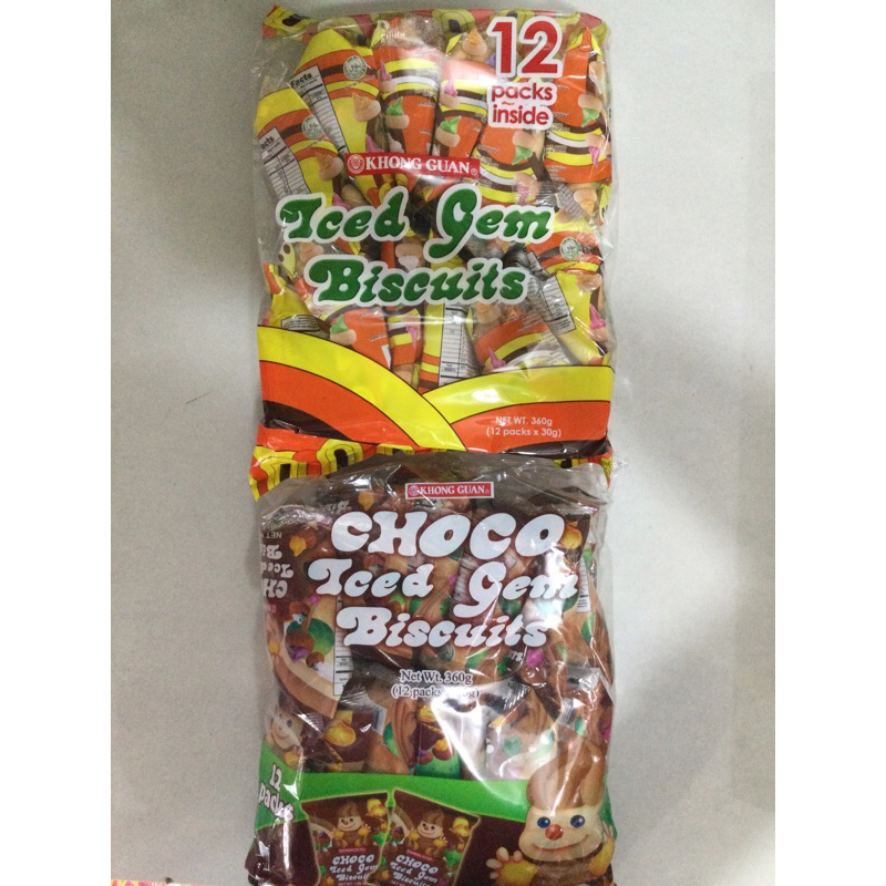 Iced Gem Biscuits 1pack | Shopee Philippines