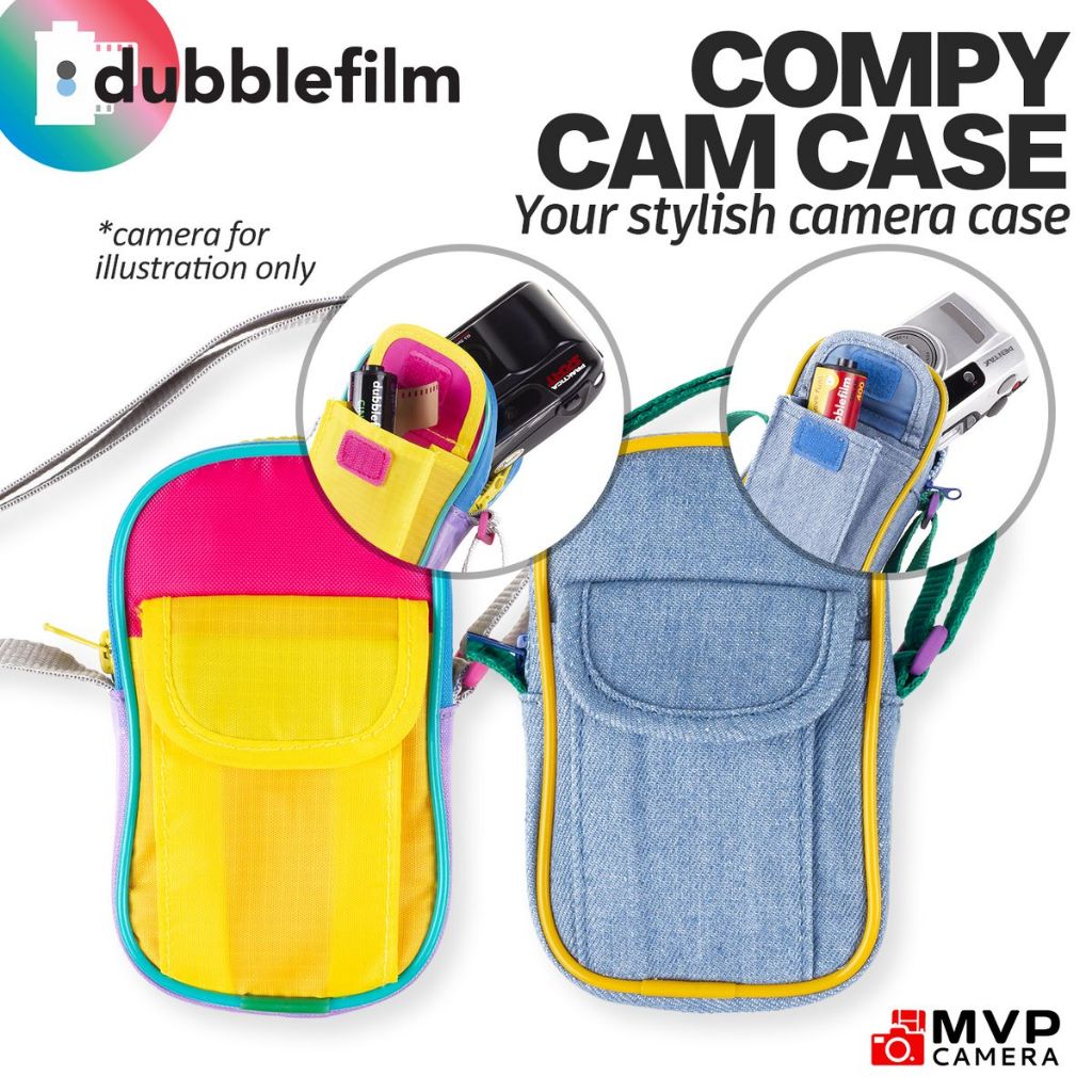 DUBBLEFILM Dubble COMPY Camera Pouch Case Bag for Point and Shoot Film ...