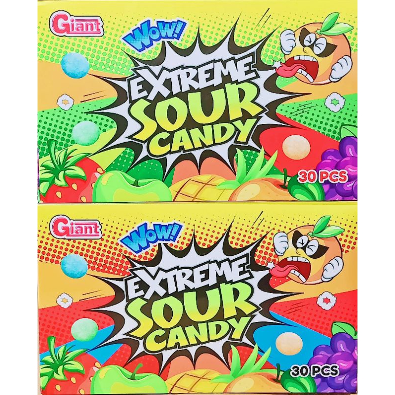 EXTREME SOUR CANDY | 30 PIECES | Shopee Philippines
