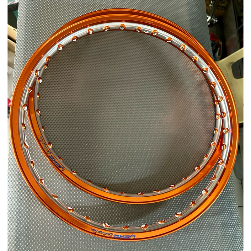 YOKO RIM Professional 2-tone Orange 1.20x17 2pcs. Thailand made ...