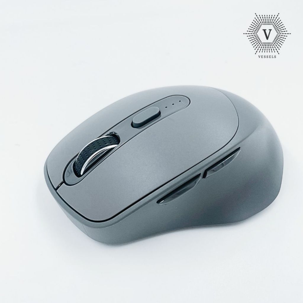 Vessels X7-Wireless Mouse 2.4G Bluetooth with Battery Indicator 5 ...