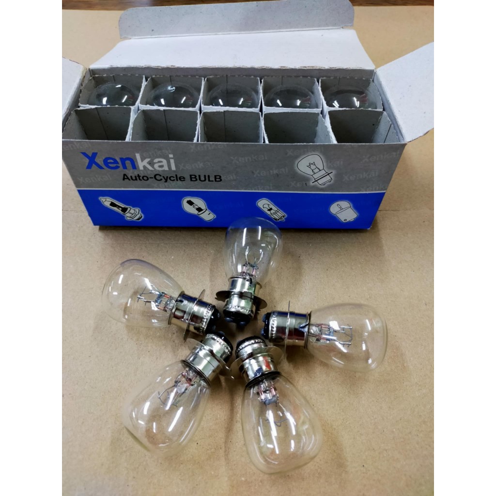 Headlight Bulb 12v 3legs 35/35w A-7027-RP30 (10pcs/1box) | Shopee ...