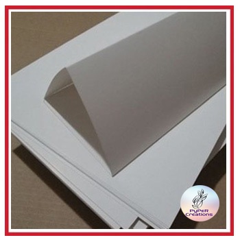 25/50pcs Fold cote / Foldcote Board Paper 220gsm/250gsm/300gsm/320gsm ...