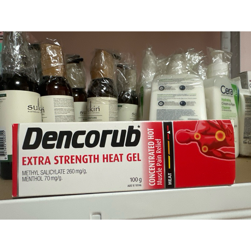 Authentic Dencorub extra strength heat gel 100g | Shopee Philippines