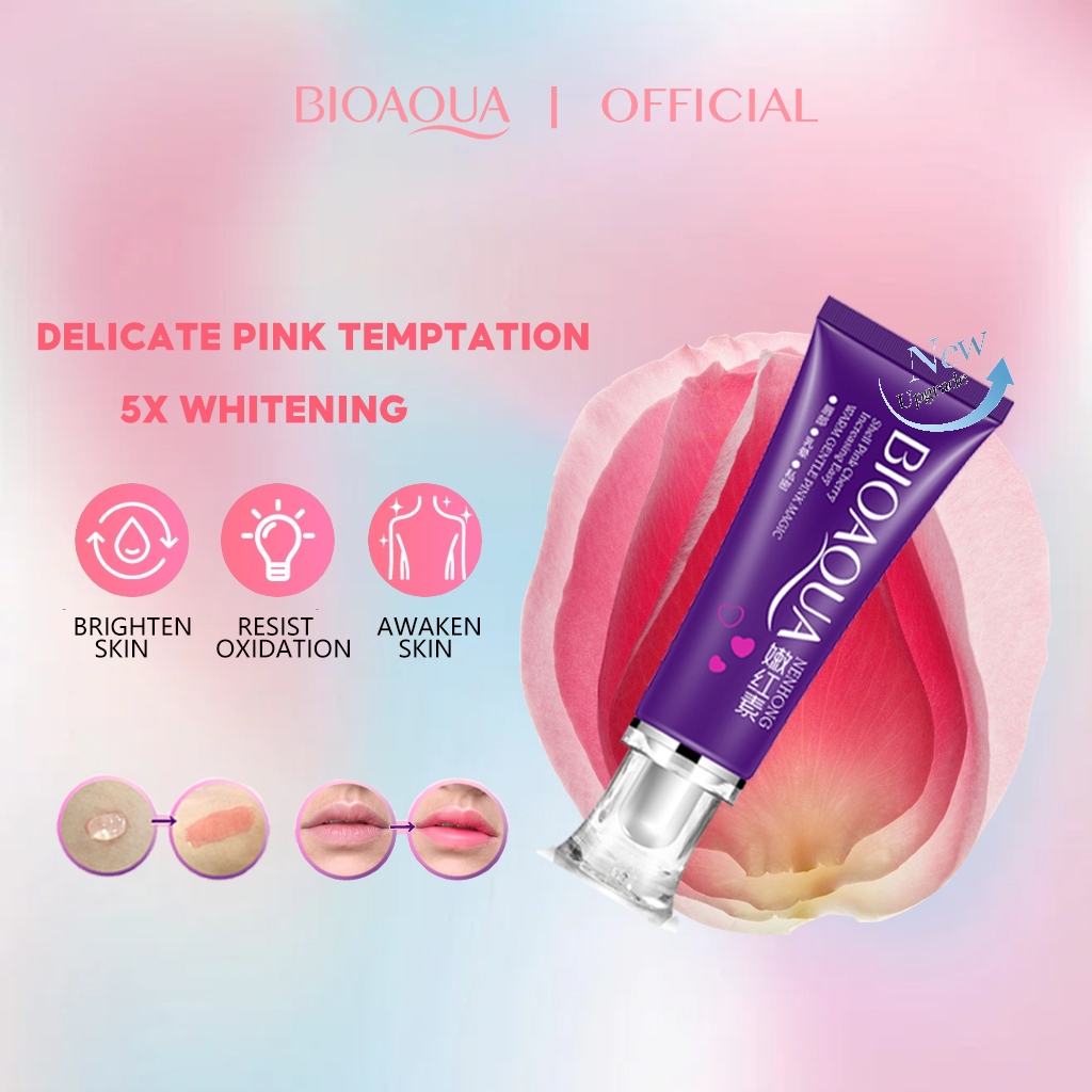 BIOAOUA Private Parts Whitening Body Cream Skin Lightening Pink Cherry ...