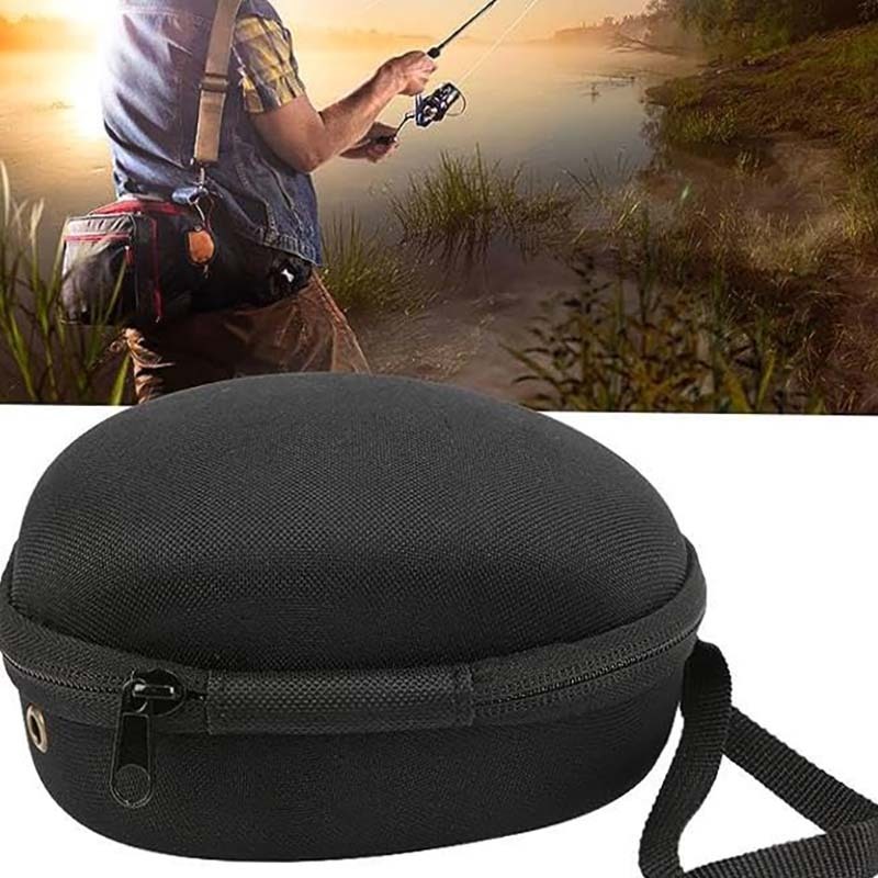 EVA Fishing Reel Bag Portable Waterproof Spinning Reels Wheel Carry Bag ...