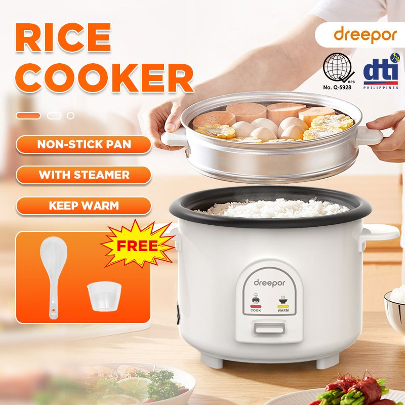 Dreepor Multi Cooker Rice Cooker With Steamer Large Capacity Electric ...