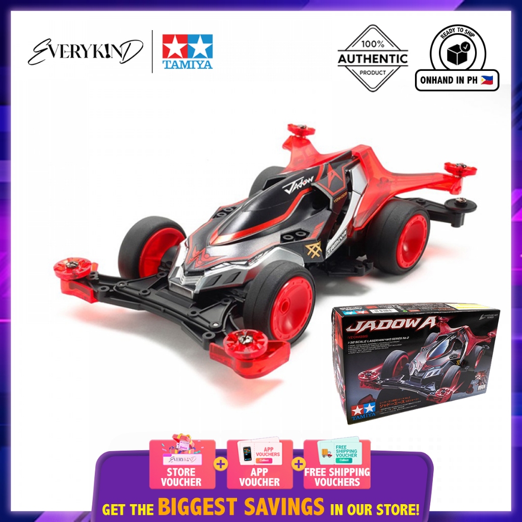 Tamiya Mini 4WD Racing Car 1/32 Jadow A VZ 19802 | Shopee Philippines