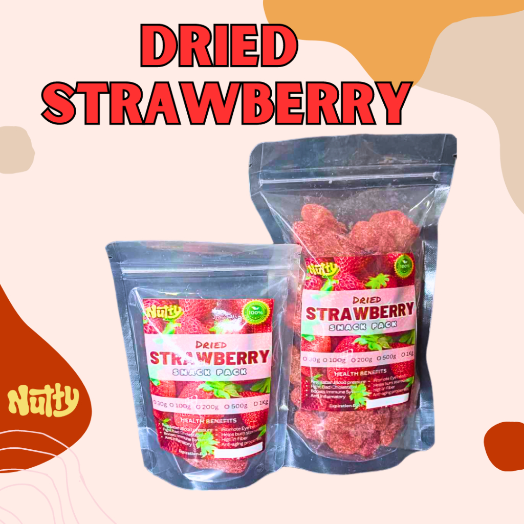 DRIED STRAWBERRY SNACK PACK | Shopee Philippines