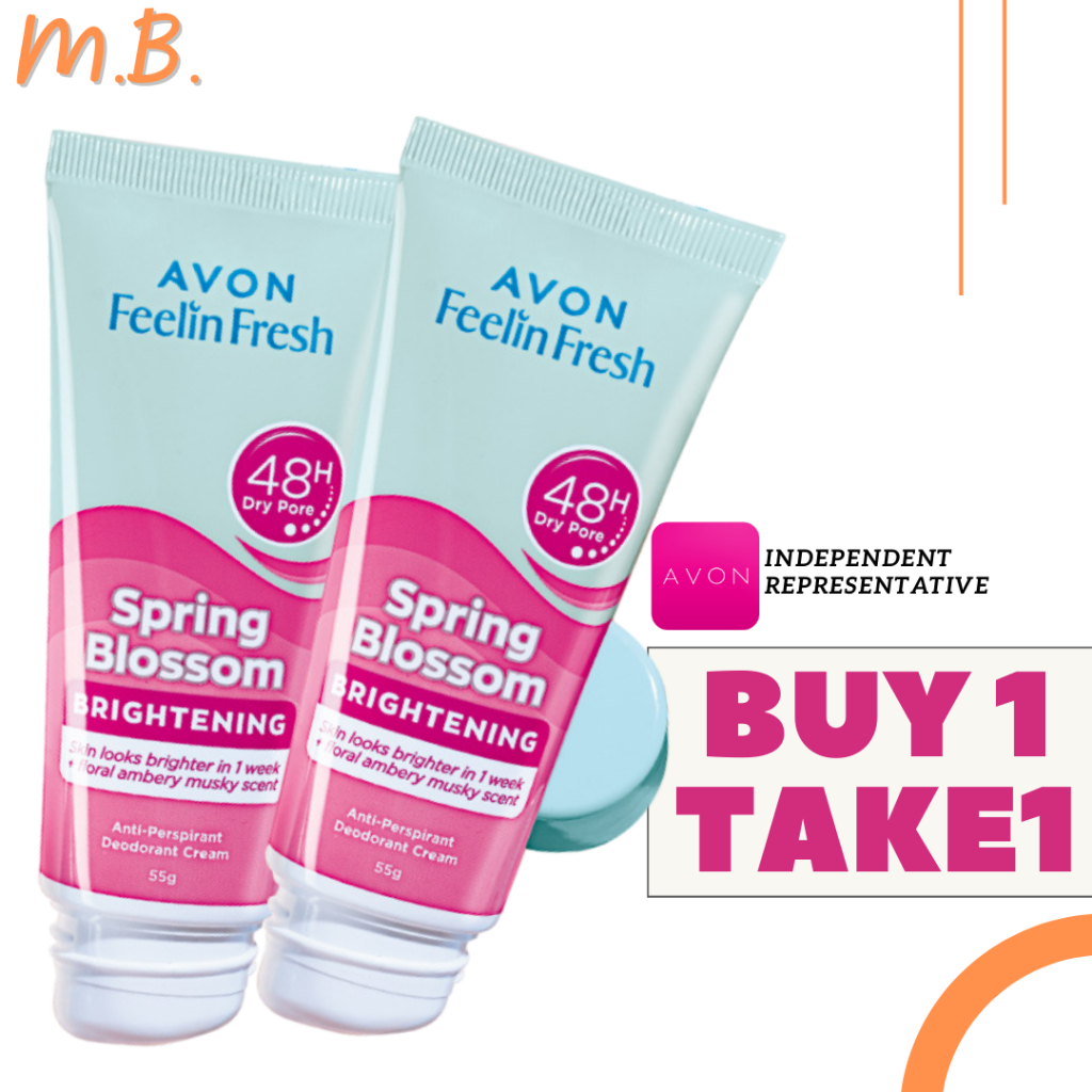 (2PCS) Feelin Fresh Quelch Spring Blossom Anti-Perspirant Deodorant ...