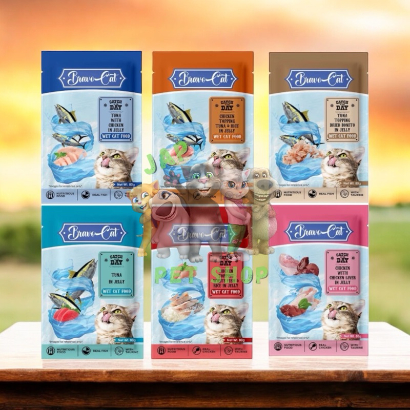 Bravo Cat Wet Food for Cat 80g | Shopee Philippines