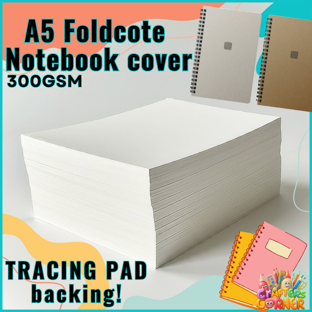 FOLDCOTE A5 FOR NOTEBOOK COVER, TRACING PAD BACKING | Shopee Philippines