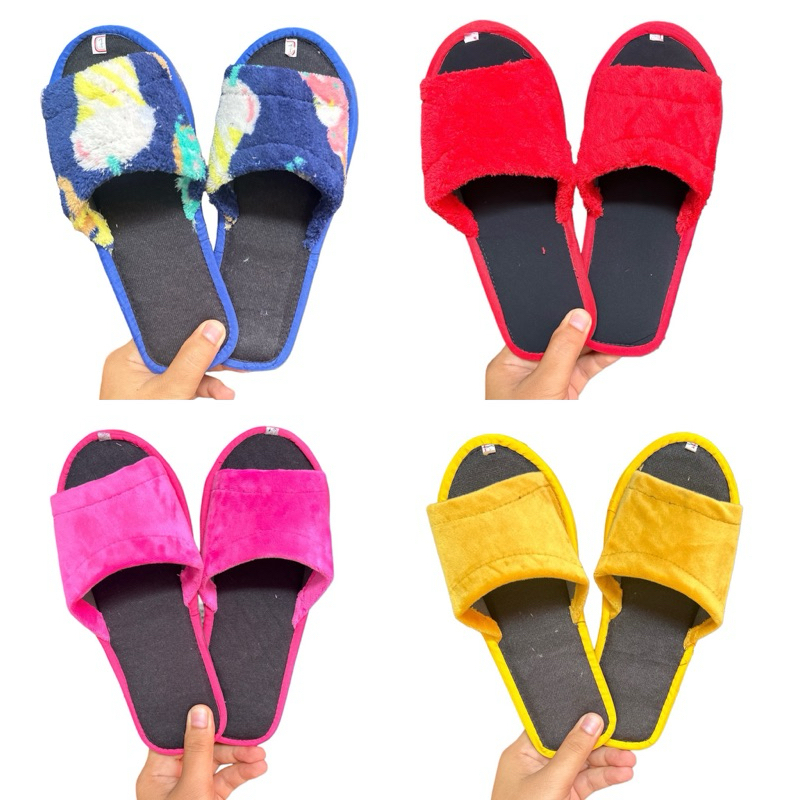 Happy Feet - WOMEN Indoor Home Slippers / Tsinelas Pambahay - MAGAAN ...