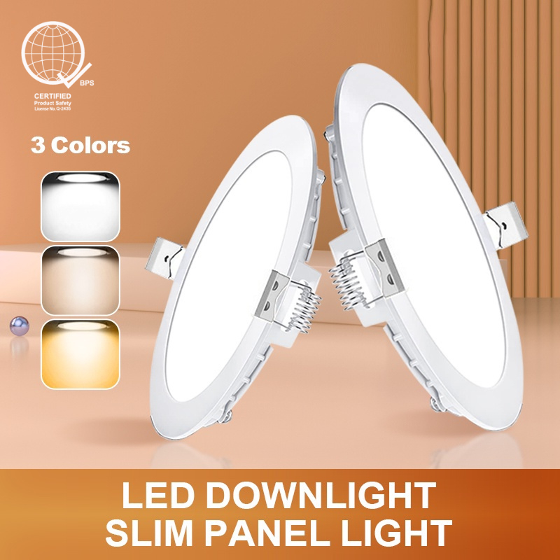 LED Spot Light Downlight Recessed Slim Panel Ceiling Light Pin Lights 3 ...
