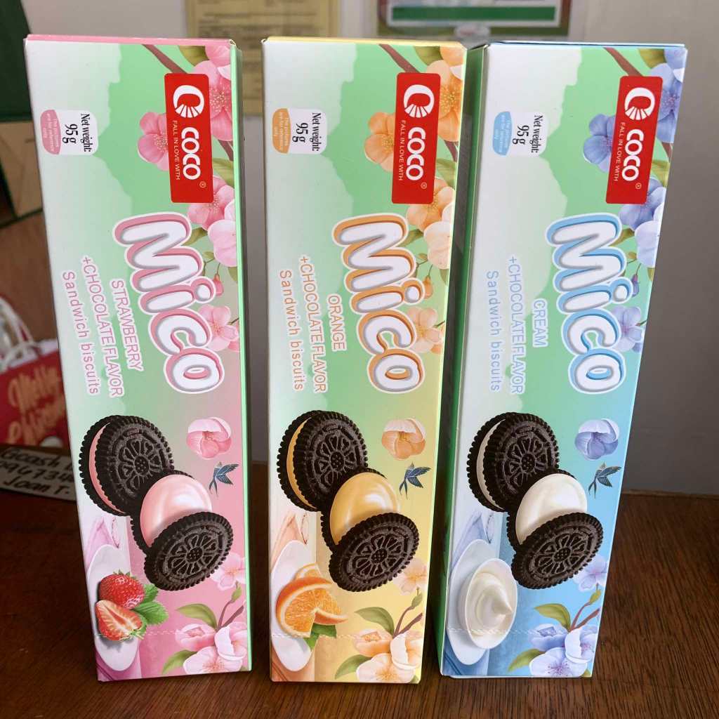 Coco Mico Orange/Cream Choco/Strawberry 95g | Shopee Philippines