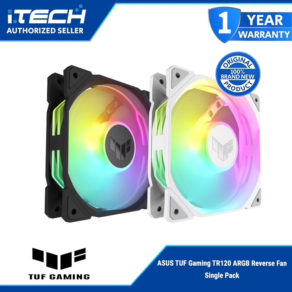 ASUS TUF Gaming TR120 ARGB Reverse Fan | Single Pack | Shopee Philippines