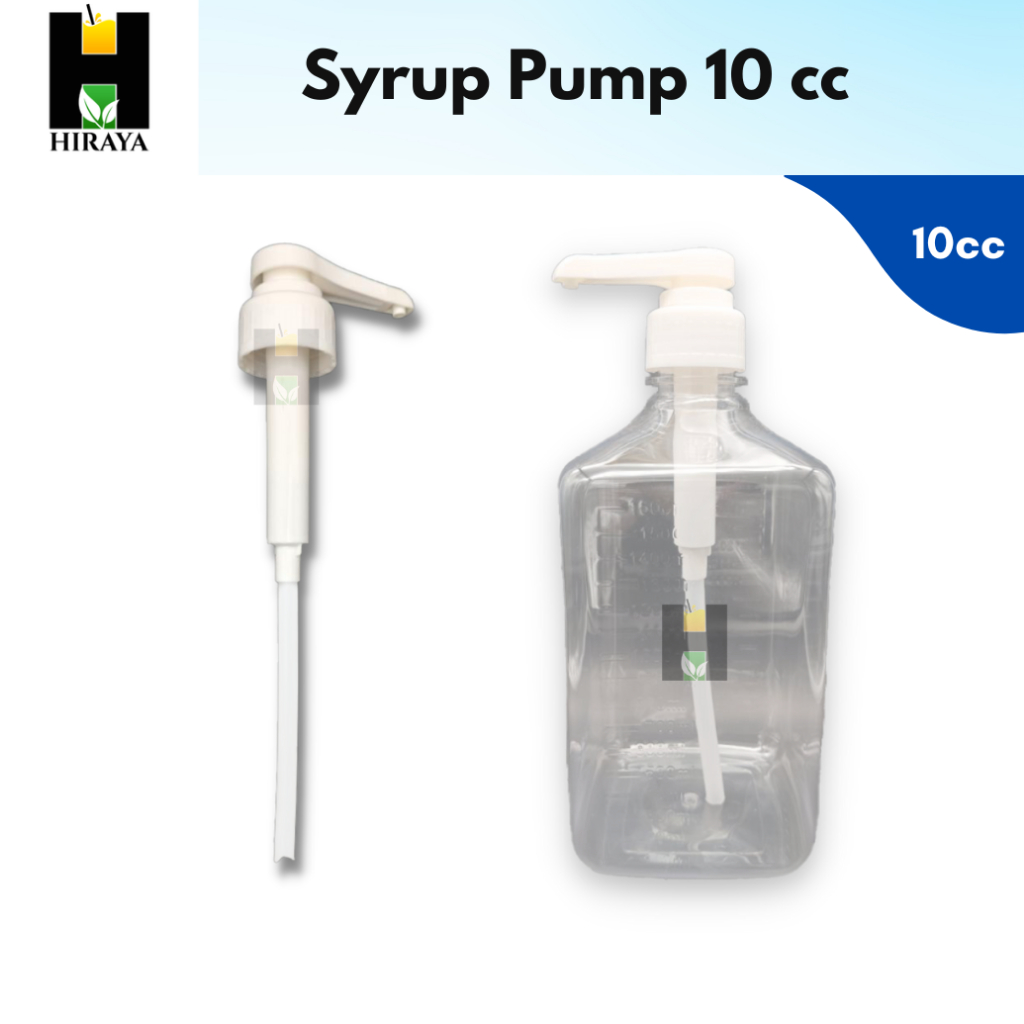 Syrup Glass Container 10CC/Pump for Syrups 1.1 L syrup glass / fructose ...