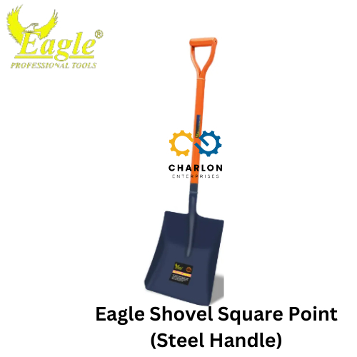 Eagle Shovel Square Point (Steel Handle) | Shopee Philippines